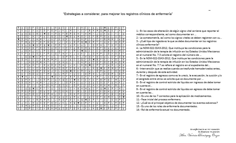 Sopa de Letras | PDF | Medicina | Cuidado de la salud