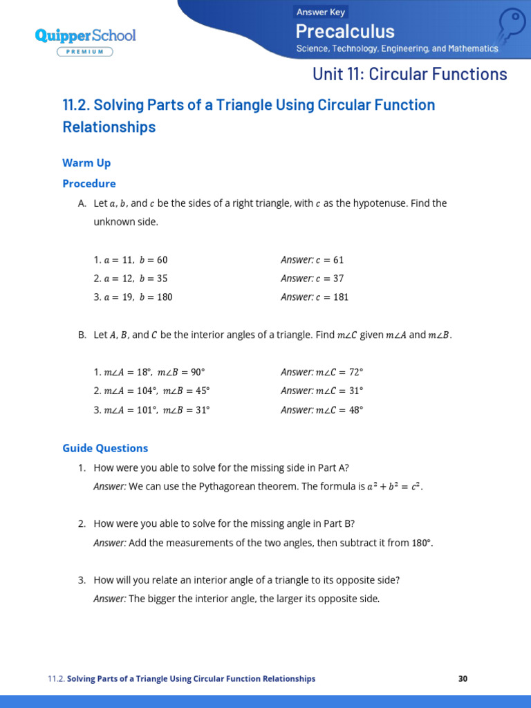 Pcal 11 q2 1102 Ak Final | PDF | Trigonometric Functions | Triangle