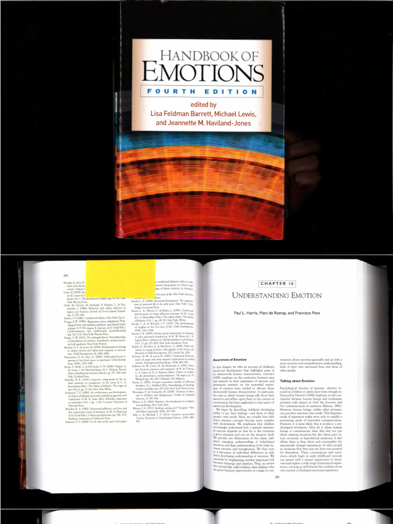 Harris - Understanding Emotion (Handbook of Emotions Chapter 16) | PDF