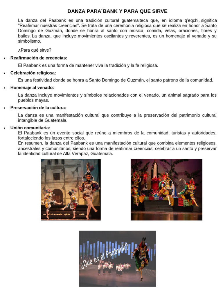 Danza Pabanck Ineb Sansare | PDF