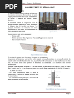 Structure poteau-poutre en béton armé | PDF | Poutre (Structure) | Béton