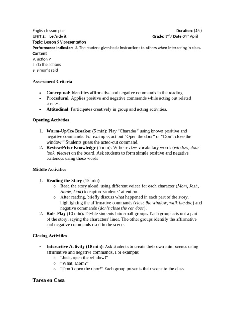 3rd Grade Unit 2 Lesson 7 | PDF