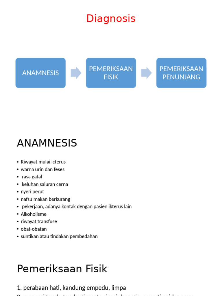 Diagnosis dan Pemeriksaan Ikterus | PDF