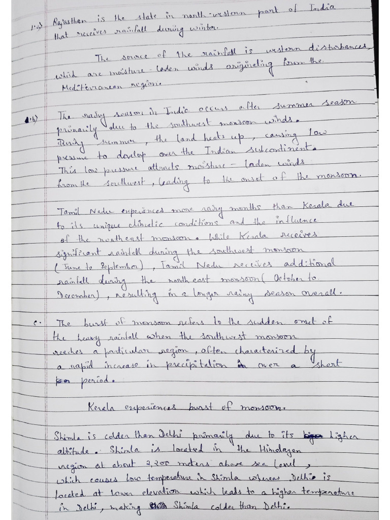 Geo Worksheet Ans | PDF
