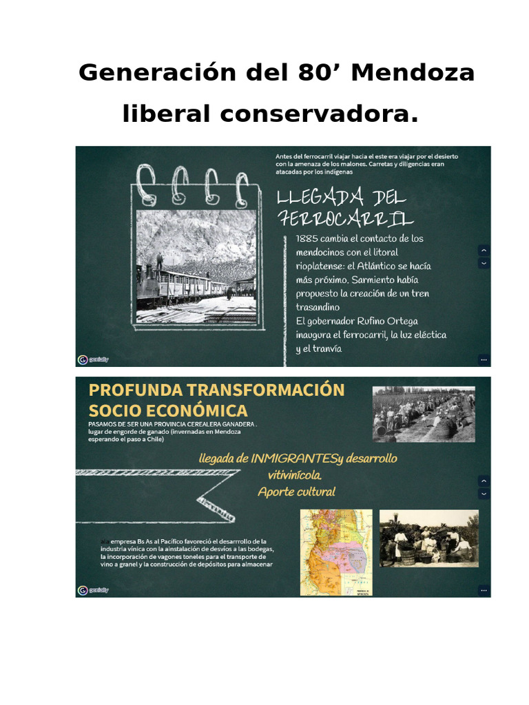 Generación Del 80 | PDF