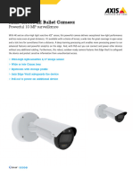 Datasheet Axis p1465 Le Bullet Camera en US 393318 | PDF | Camera | Video