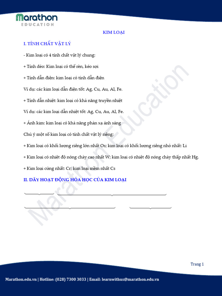 CĐ Kim Lo I | PDF