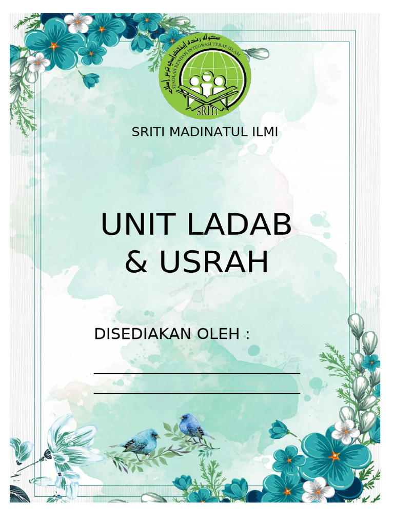 Templat Unit Ladab&Usrah | PDF