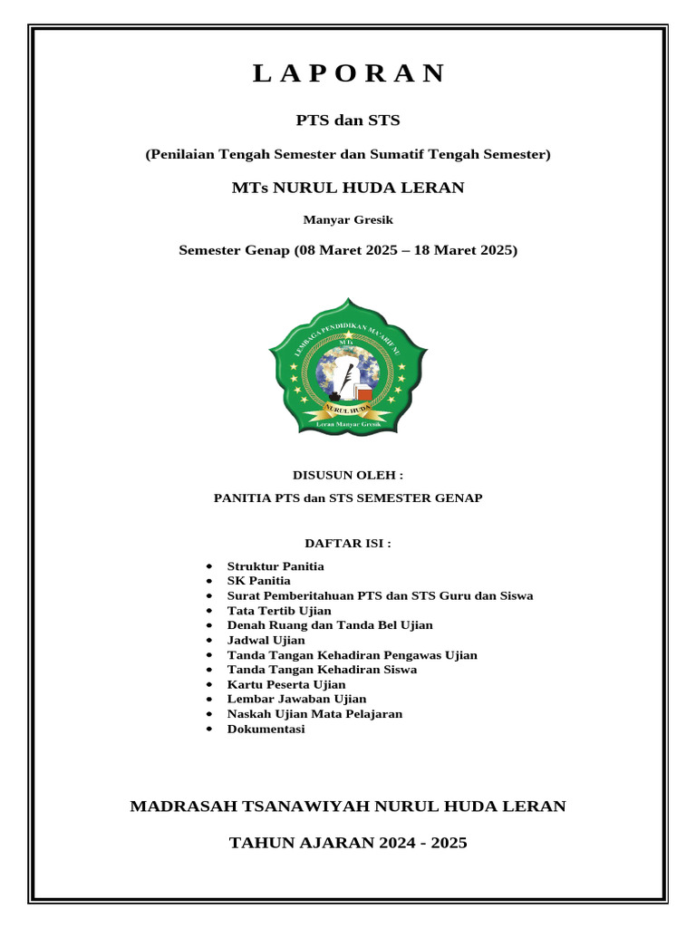 Cover Laporan | PDF