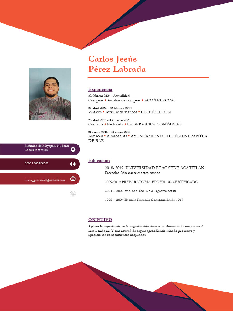 CV Carlos Pérez | PDF