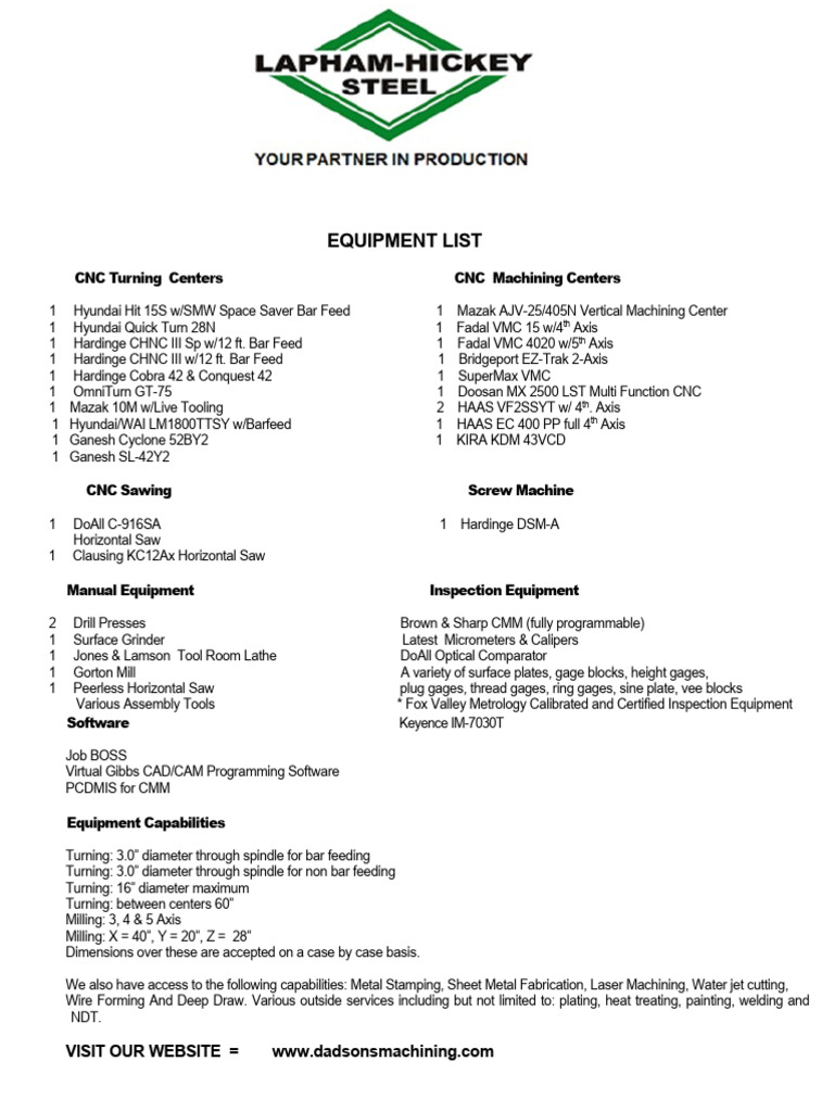 DoAll Tool Saver Equipment Overview | PDF | Numerical Control | Machining
