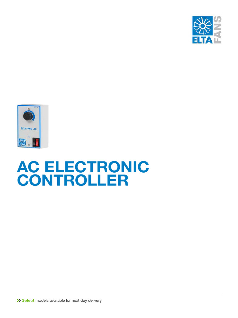 AC Electronic Controller | PDF | Manufactured Goods