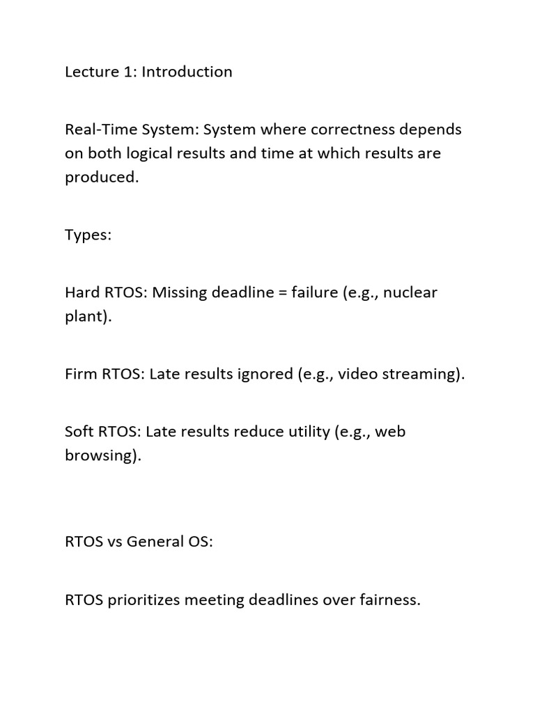 RTOS 2 | PDF