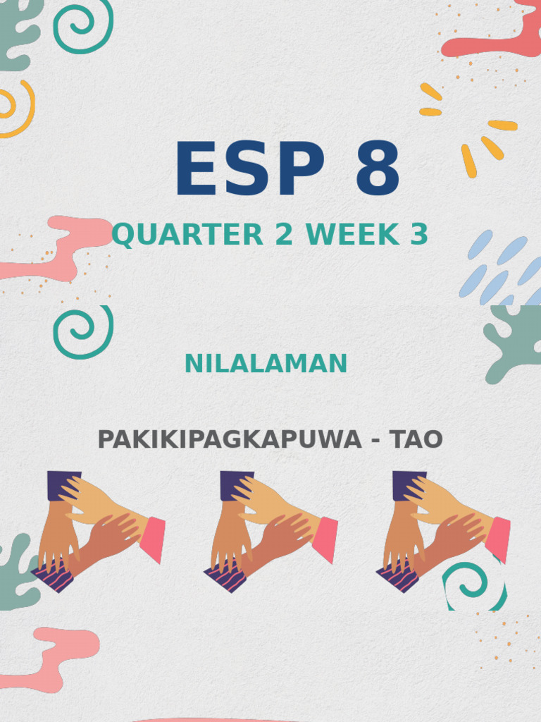 Esp 8 Quarter 1 Week 3 Pdf