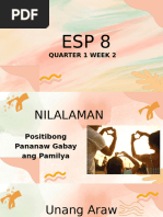 Esp 8 Quarter 1 Week 7 | PDF
