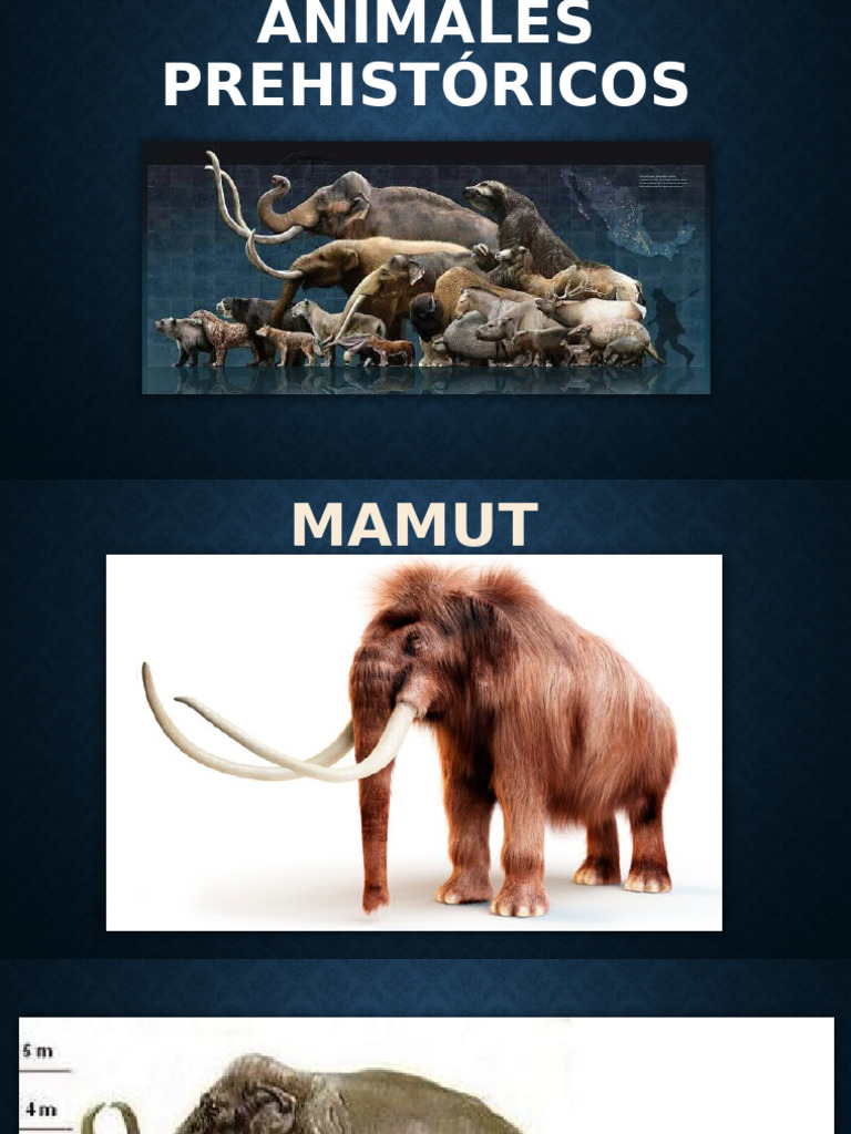 Animales Prehistóricos | PDF