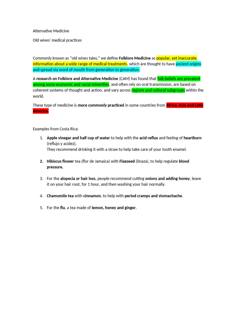 Alternative Medicine | PDF