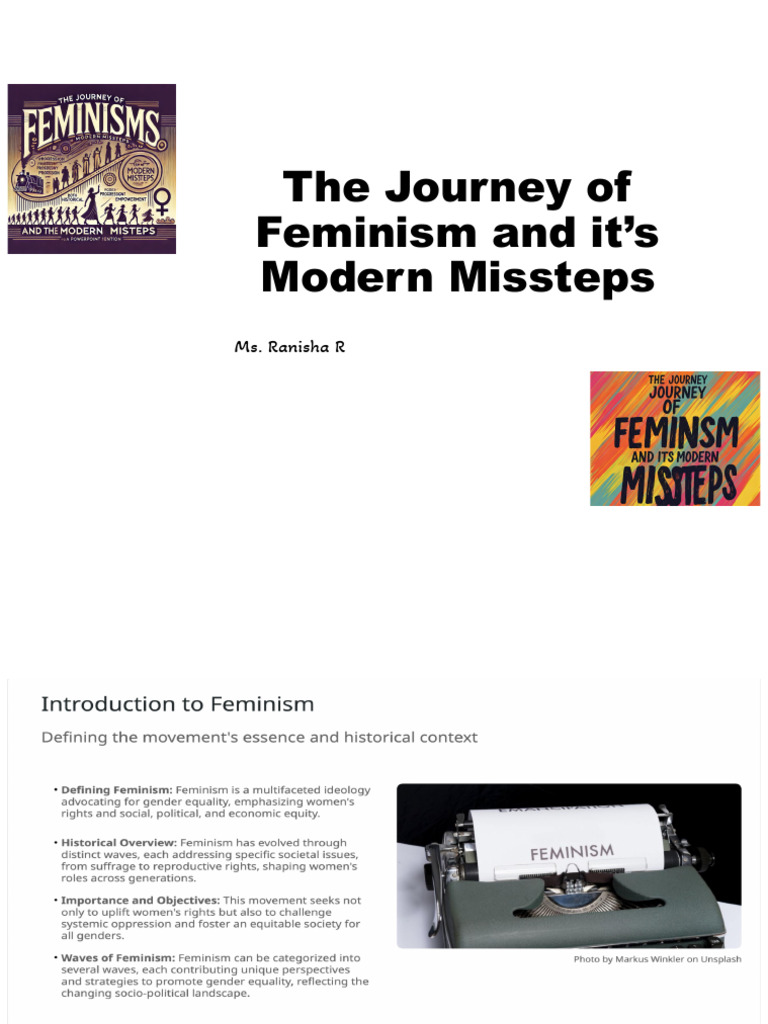 The Journey of Feminism and It's Modern Missteps | PDF