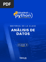 Workbook de La Inmersión - Daxus Latam | PDF | Python (lenguaje de programación) | Tipo de datos
