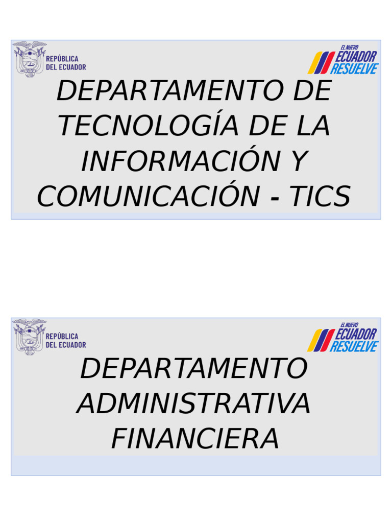Rotulo de Tics | PDF
