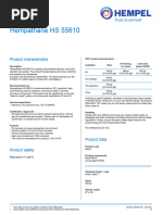 Hempel Hempathane Topcoat 55210 Data Sheet | PDF | Paint | Volatile ...