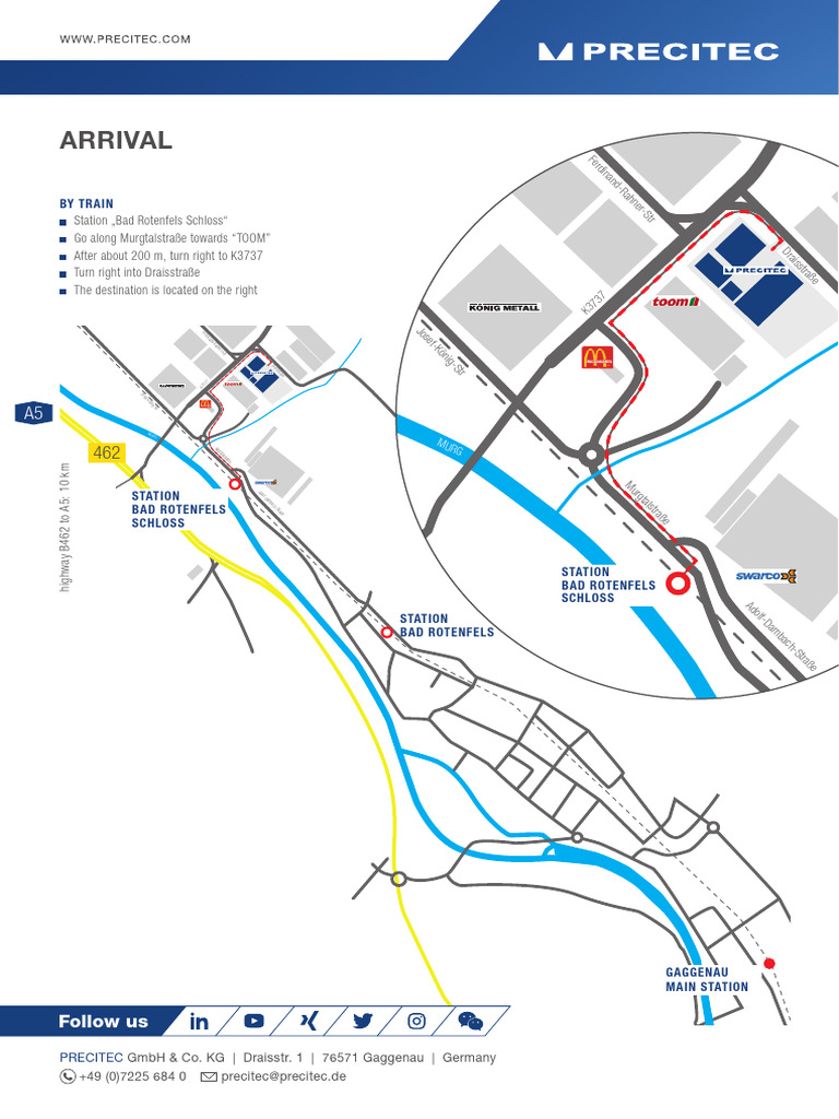 Precitec Directions Sketch E 230501 | PDF