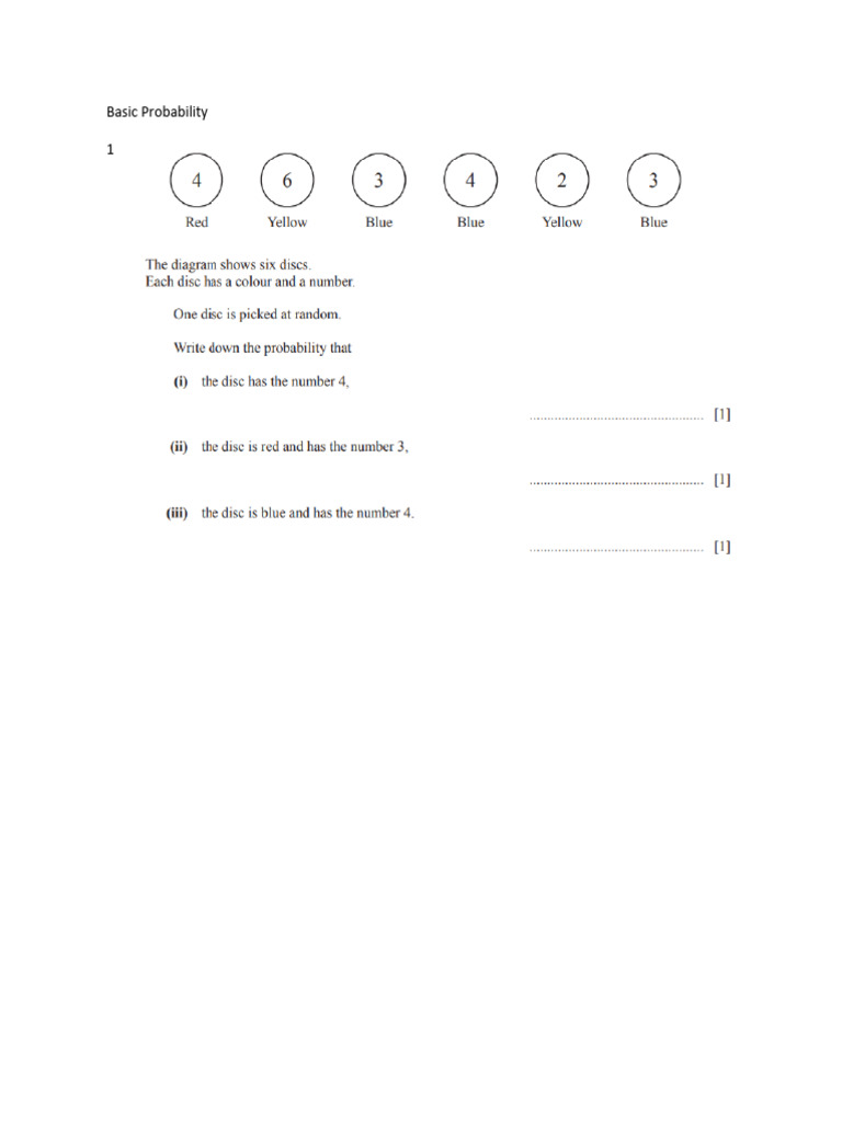 Probability Review | PDF