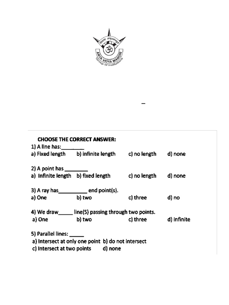 Basic Geometrical Shapes Pdf