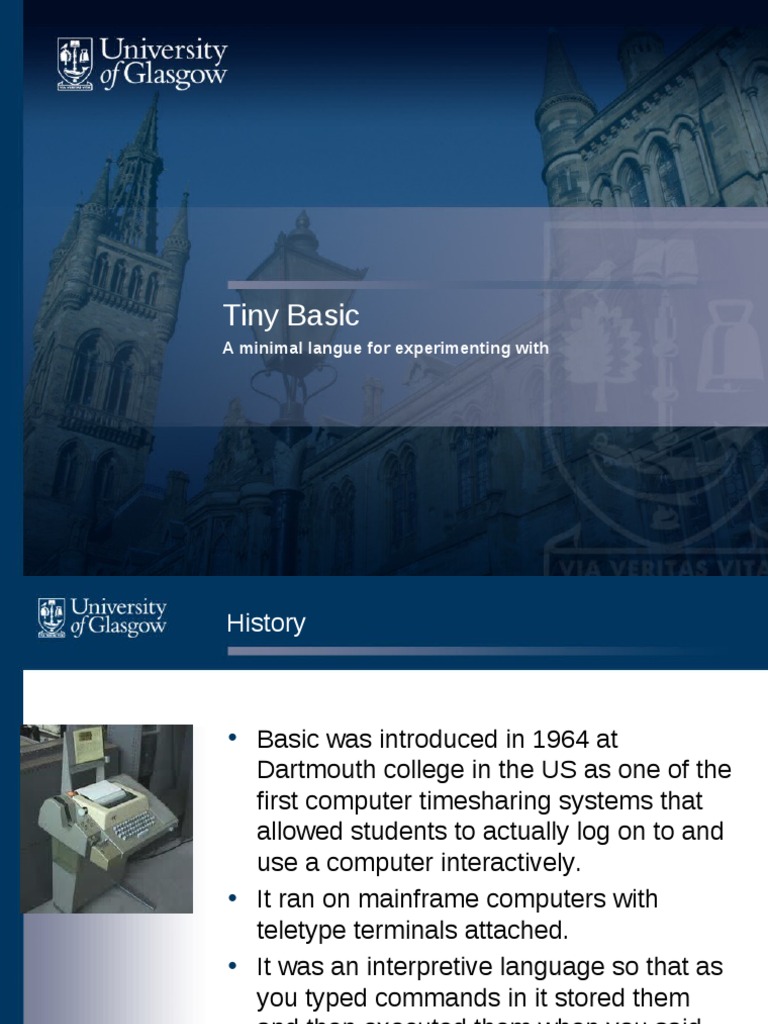 Tiny Basic | Download Free PDF | Basic | Compiler