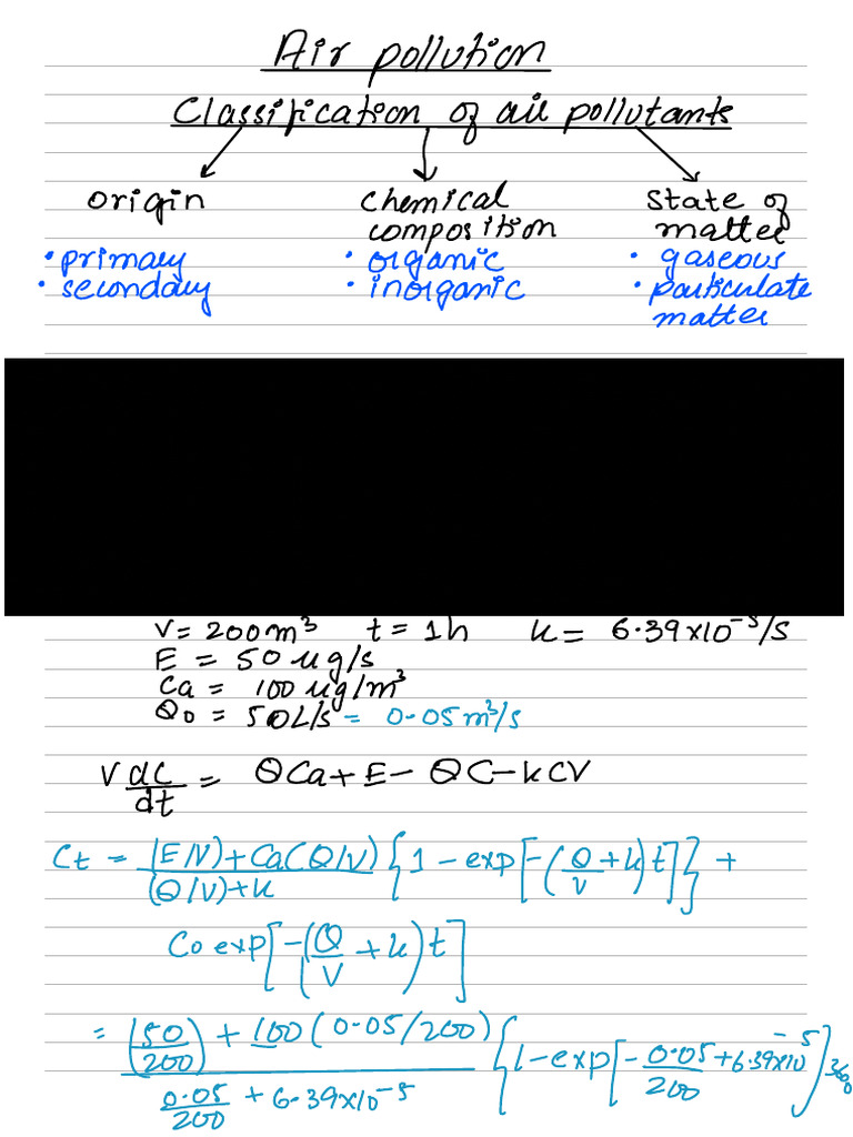 Air Pollution Assignment | PDF