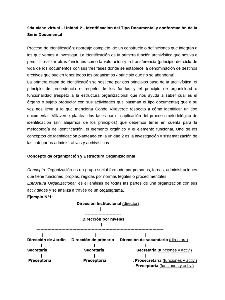 Tipo Documental y Conformación de La Serie Documental | PDF