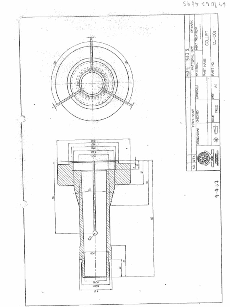 DWG Collet CL-001 | PDF