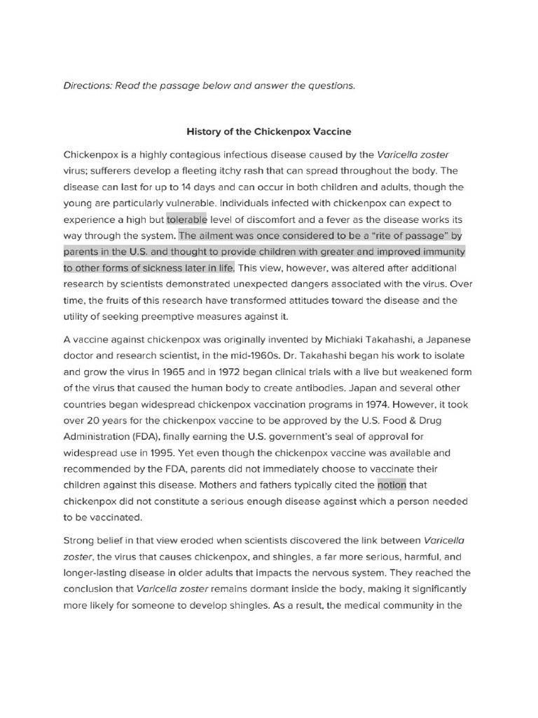 Reading Comprehension g10 | PDF