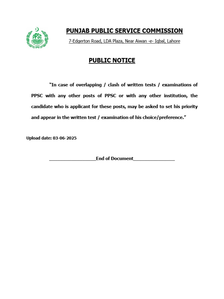 Public Notice (2) - 25060395452 | PDF