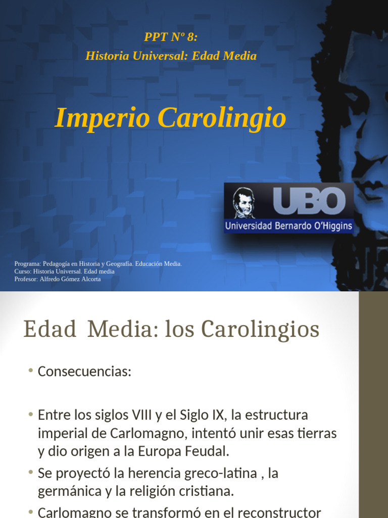 #8 El Imperio Carolingio | PDF | Carlomagno | Edades medias