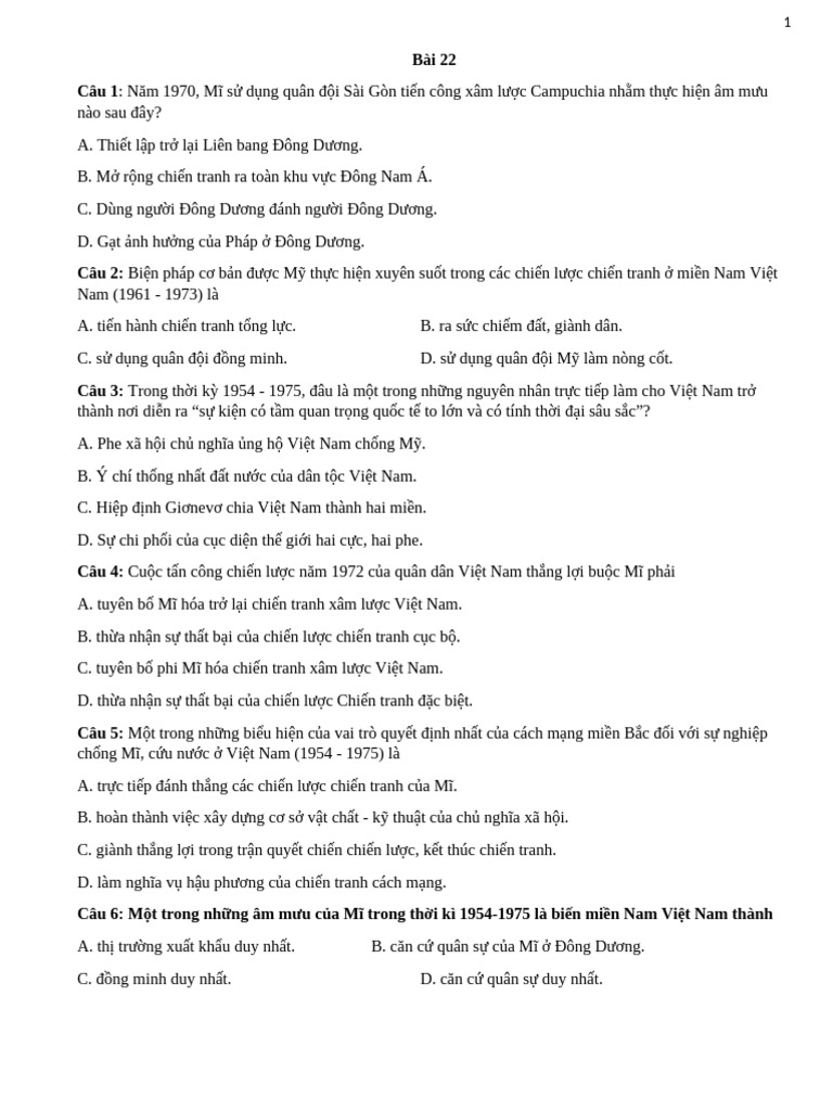 Bài 22 - 26 - 12d | PDF