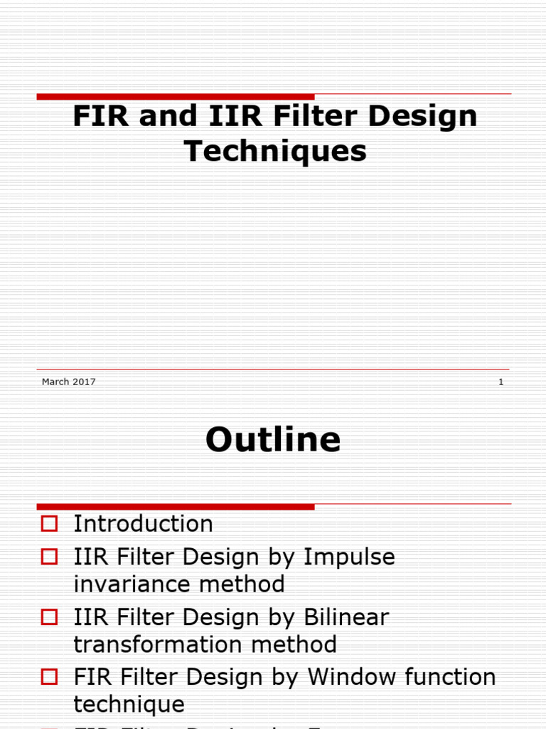 Filter Designing FIR STUDENTS | PDF | Control Theory | Applied Mathematics