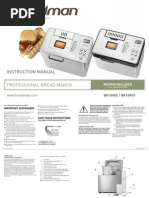 Morphy Richards Breadmaker Manual | PDF | Flour | Breads