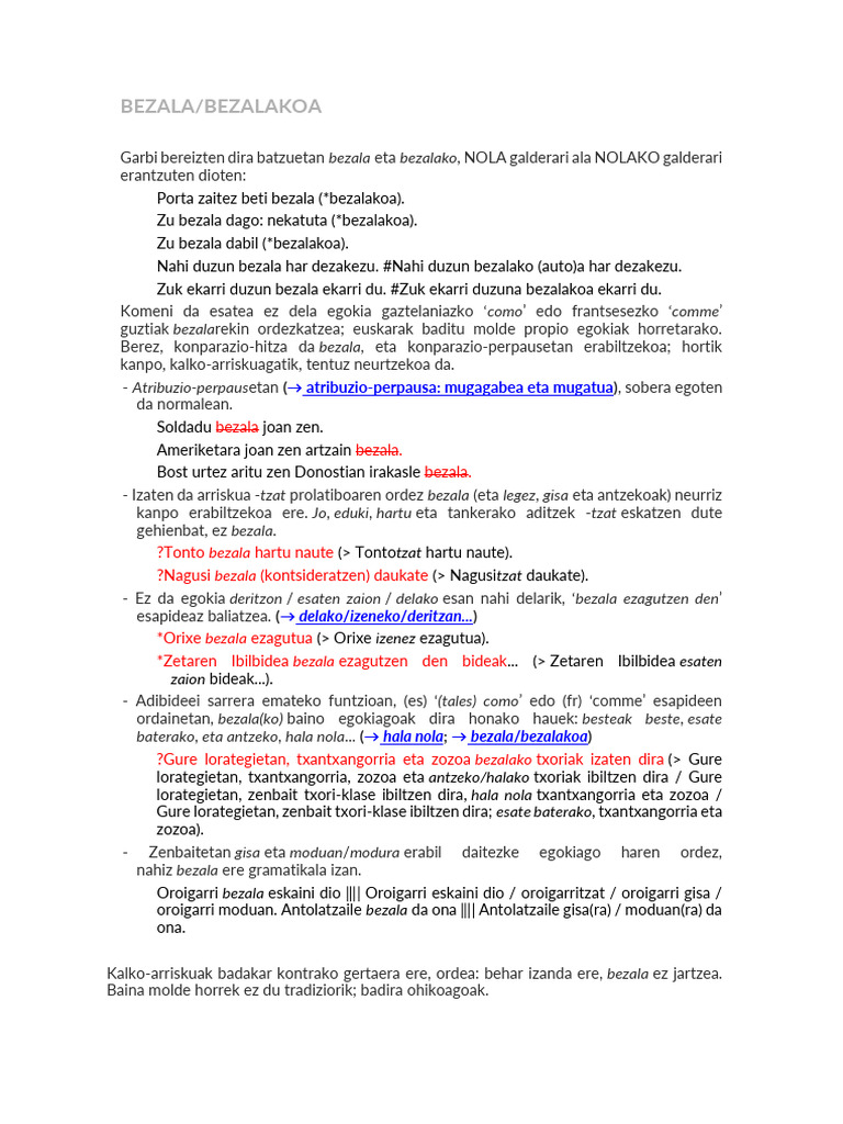 04-06 Bezala Eta Bezalakoa | PDF