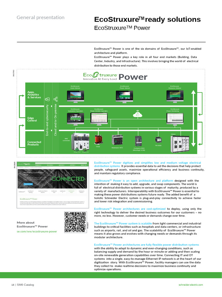 SM6 - Amted398078en - 1020 16 | PDF | Electric Power Distribution | Infrastructure