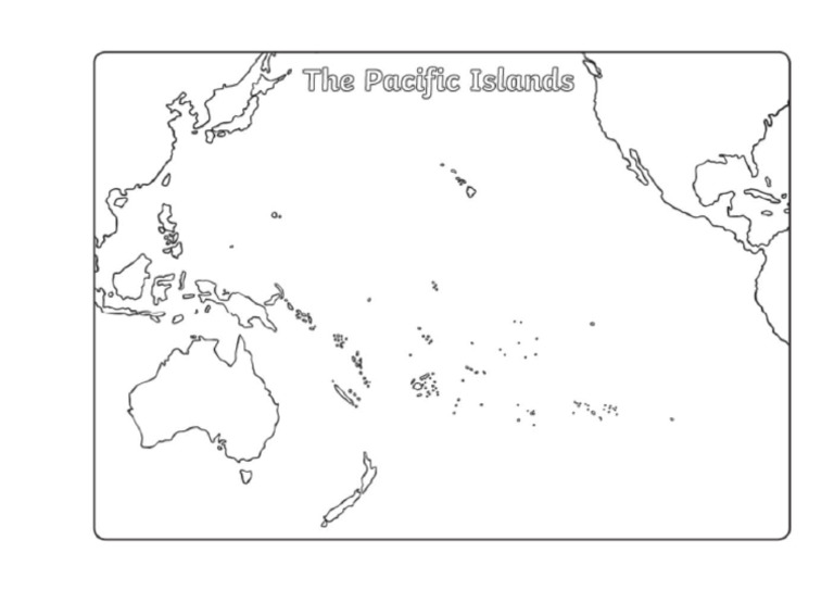 Pacific Map Blank | PDF