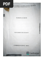 O Level June 2025 Paper 2 Marking Scheme | PDF