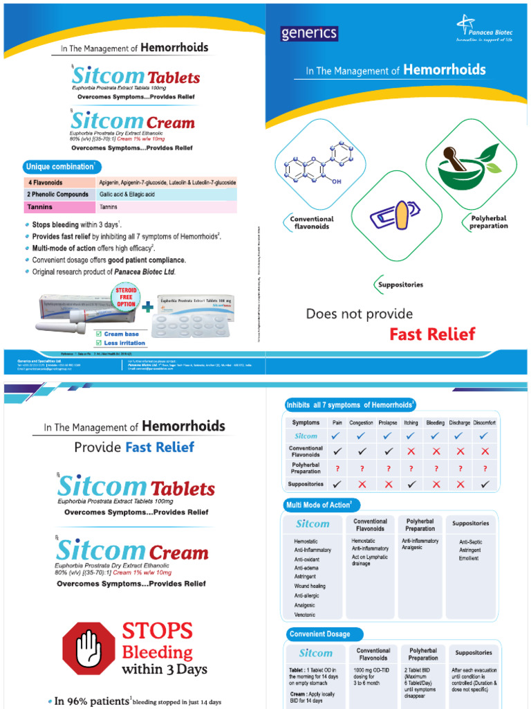 Sitcom Vs Daflon A4, 4pg LBL 1 | PDF
