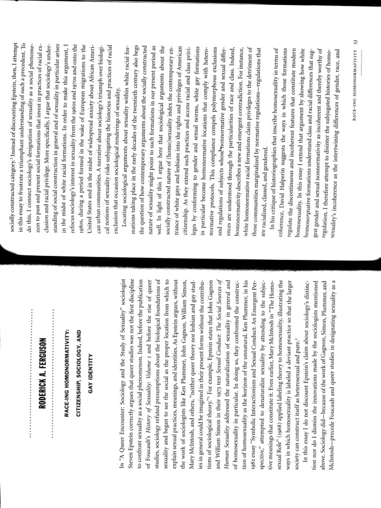 Understanding Homonormativity | PDF | Science & Mathematics