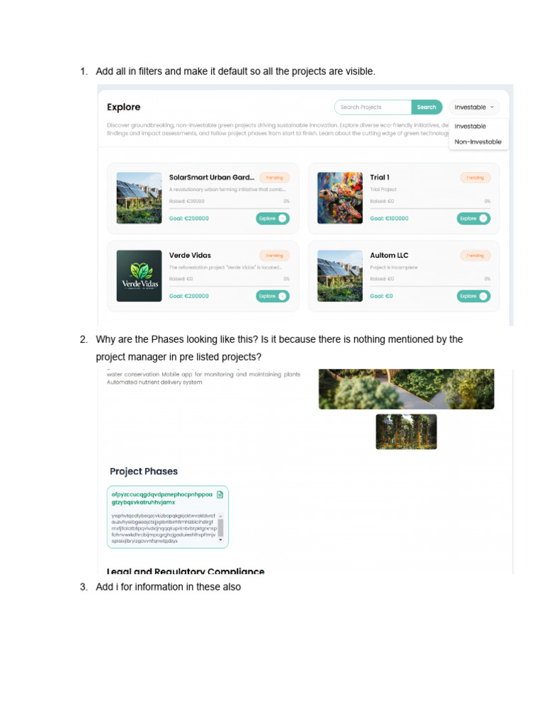ForE4RTH - Changes To The UI - UX | PDF