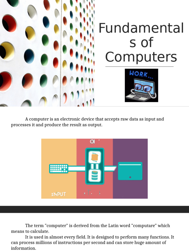 Fundamentals of Computers (6th) | PDF | Microcomputers | Computer Program