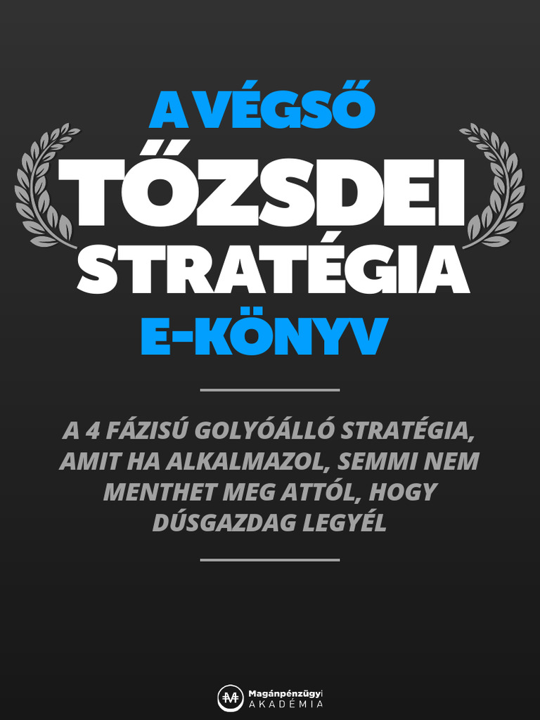A Vegso Tozsdei Strategia 2024 | PDF