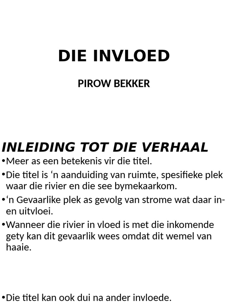 Die Invloed | PDF