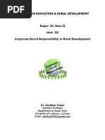 CSR Activities Under Schedule VII | PDF