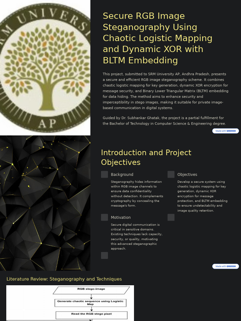 Secure RGB Image Steganography Method | PDF | Applied Mathematics | Cryptography